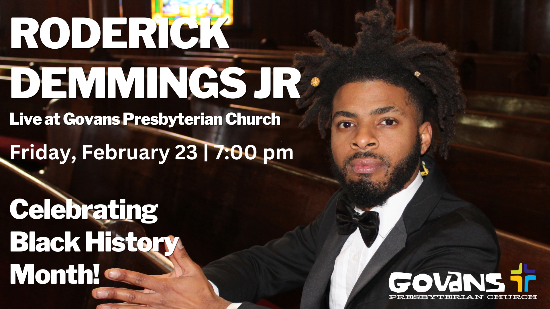 Celebrate Black History Month with Roderick Demmings, Jr. - Govans ...